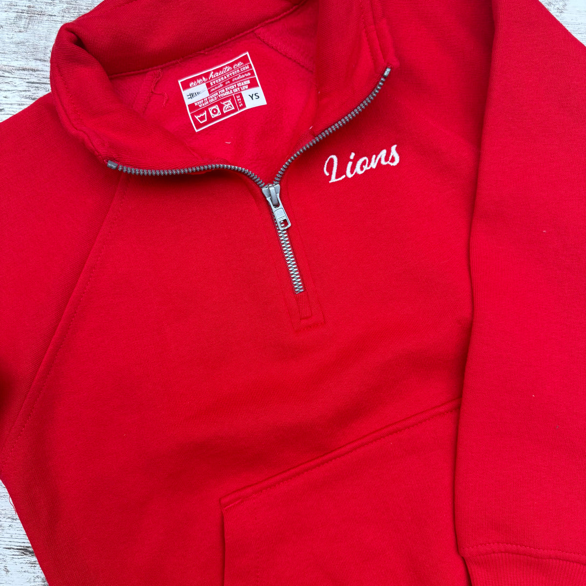 MHS Lions Youth 1/2 Zip Pullover – Ever Haute Co.
